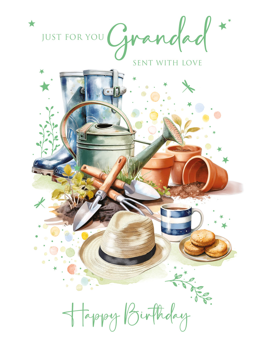 Grandad Birthday Card - Greeting Cards Cherry Orchard Online